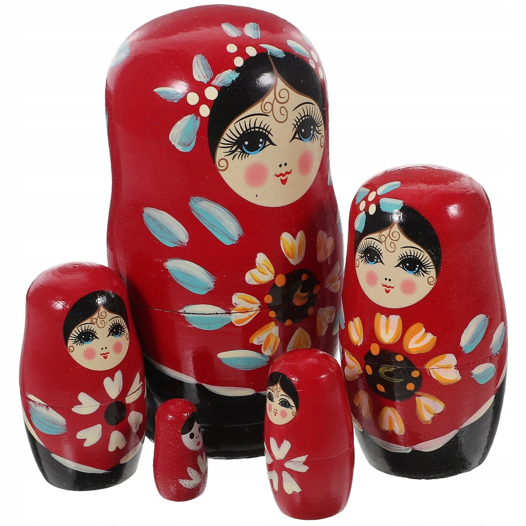 Matryoshka Russian Handmade Doll Gift Wooden - 14239896011 - oficjalne ...