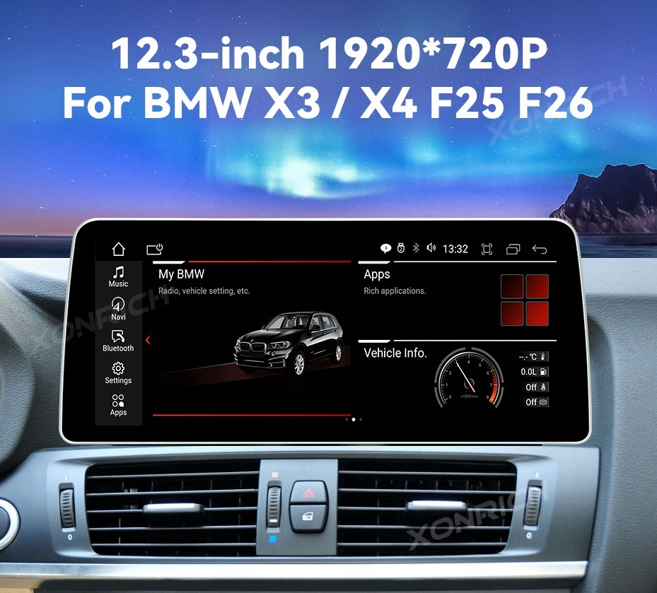 Radio ANDROID BMW X3 F25 X4 F26 GPS WiFi LTE 4/64 - 13880147681 ...