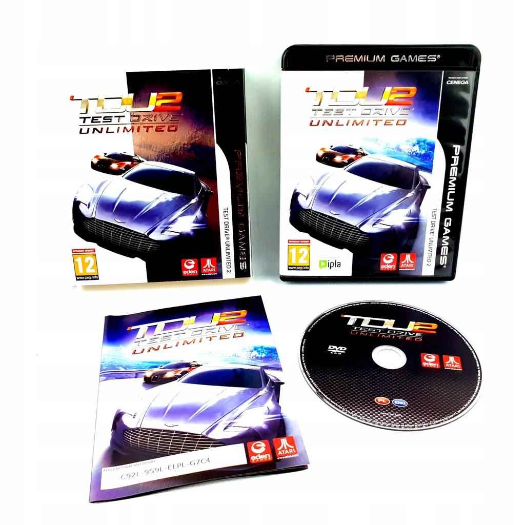 TEST DRIVE UNLIMITED 2 II PC POLSKIE TDU PL - 9545001782 - oficjalne ...