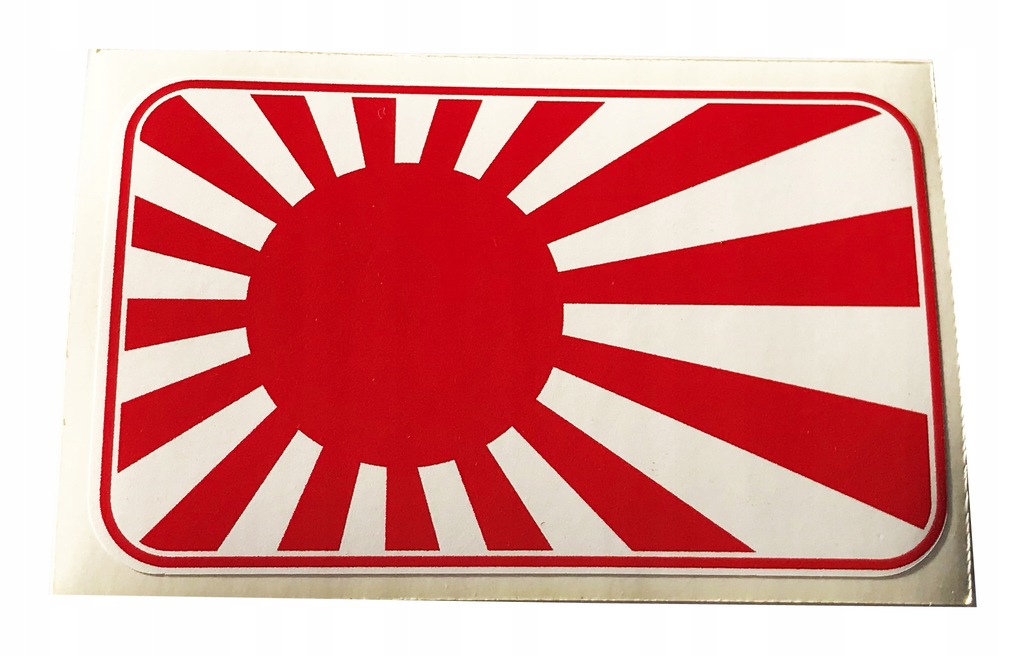 Naklejka JDM - Rising Sun - flaga słońce - HONDA - 9144445255 ...