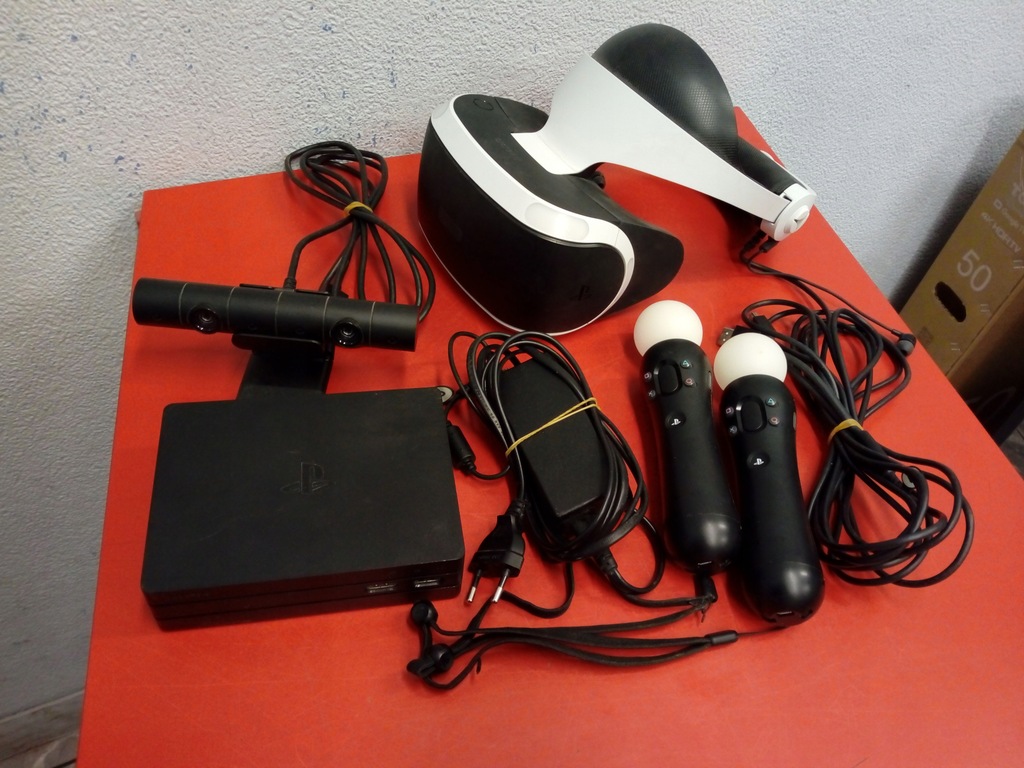 Zestaw Sony PlayStation VR CUH-ZVR2 z kamerą - 12917747277 - oficjalne archiwum Allegro