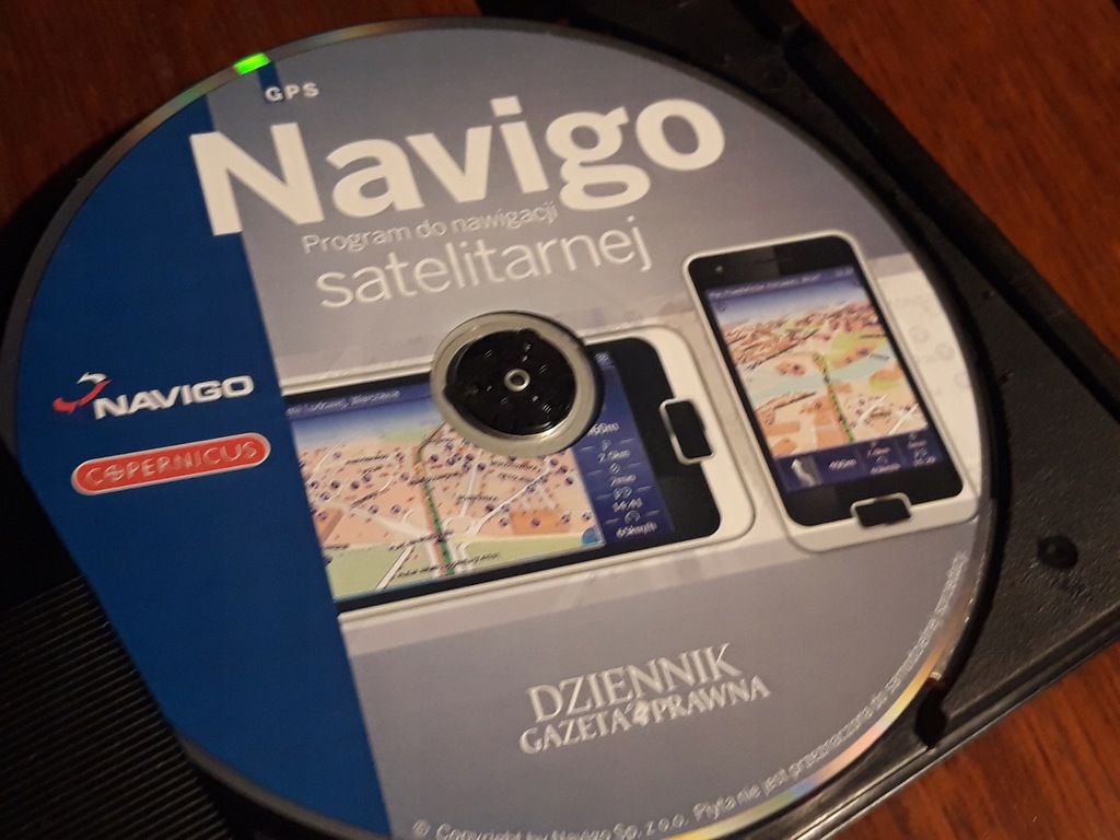 Mapa satelitarna NAVIGO Nawigacja GPS na płycie CD - 10171622192 ...