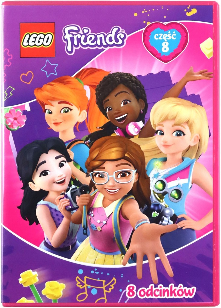 LEGO FRIENDS CZĘŚĆ 8 [DVD] - 11612631905 - oficjalne archiwum Allegro