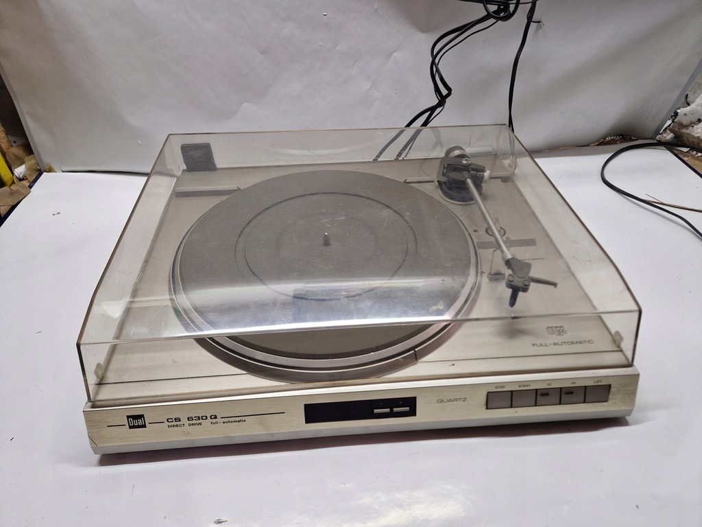 Gramofon Dual CS 630Q - 17262250972 - oficjalne archiwum Allegro