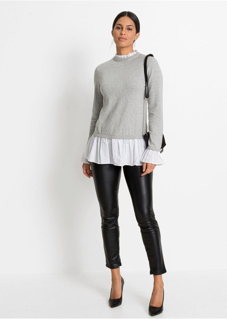 SWETER I KOSZULA 2W1 BODYFLIRT 40 - 13446691399 - oficjalne archiwum ...