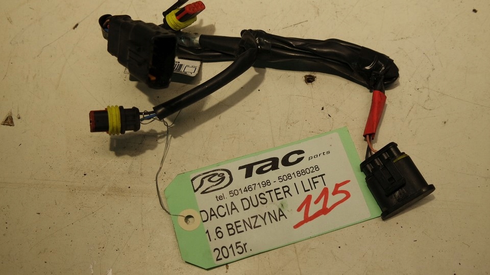 WIĄZKA INSTALACJA DACIA DUSTER I 612572000 - 11625232573 - oficjalne ...