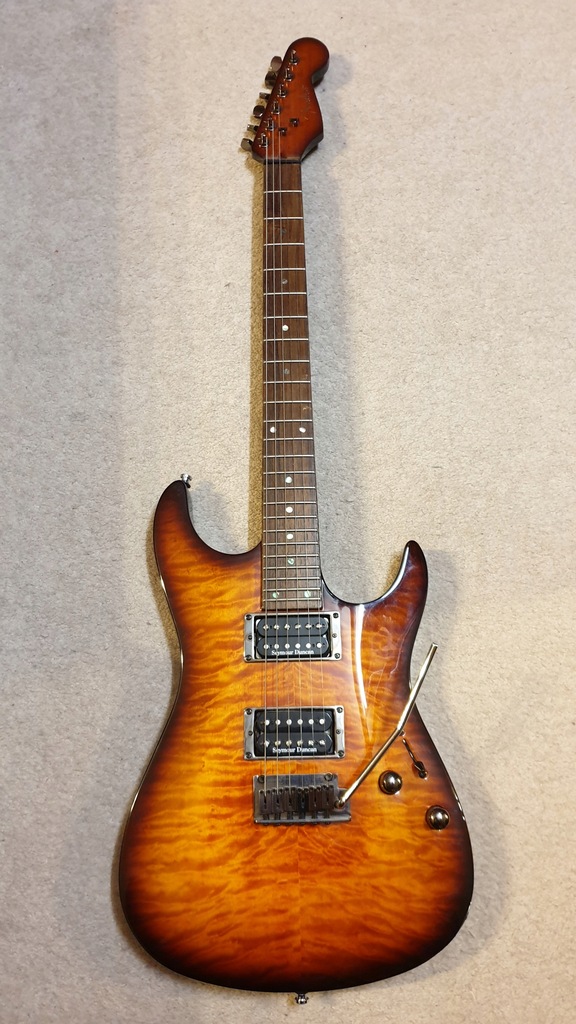 Fender Showmaster HH QMT Korea - 7861658385 - oficjalne archiwum Allegro