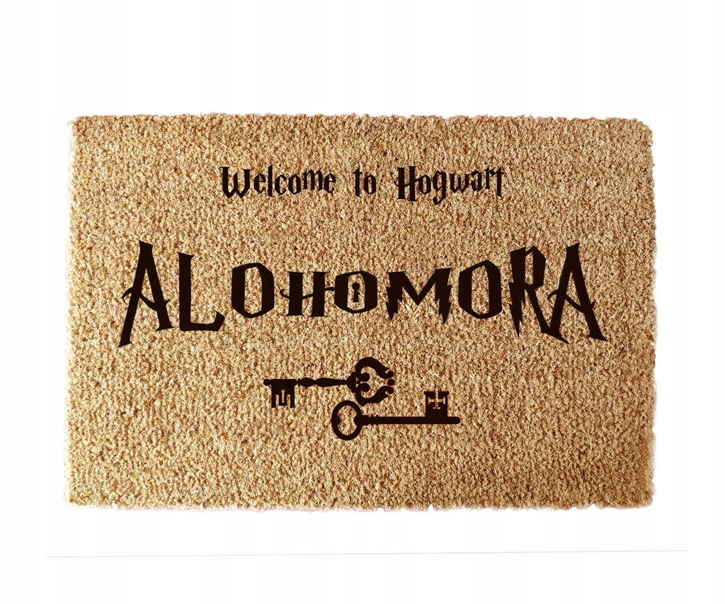 Wycieraczka kokosowa Welcome to Hogwart Alohomora - 10171956880 ...