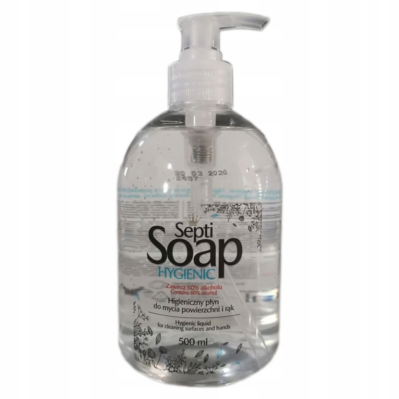 Septi Soap dezynfekcja rąk powierzchni 500 ml - 9980120412 - oficjalne ...