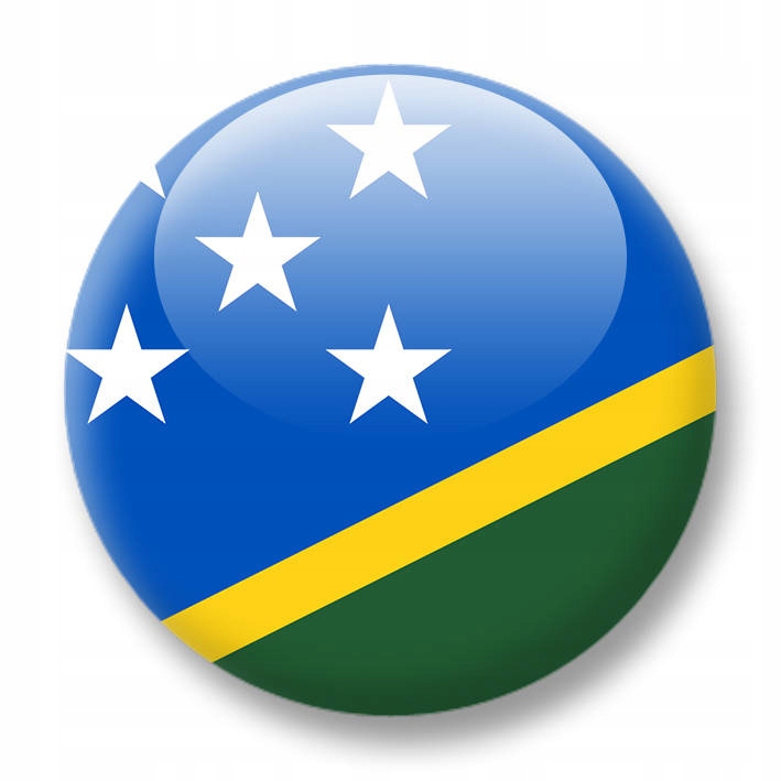 Przypinki Flagi - Wyspy Salomona / 50 szt. / 32 mm - 11319359016 ...