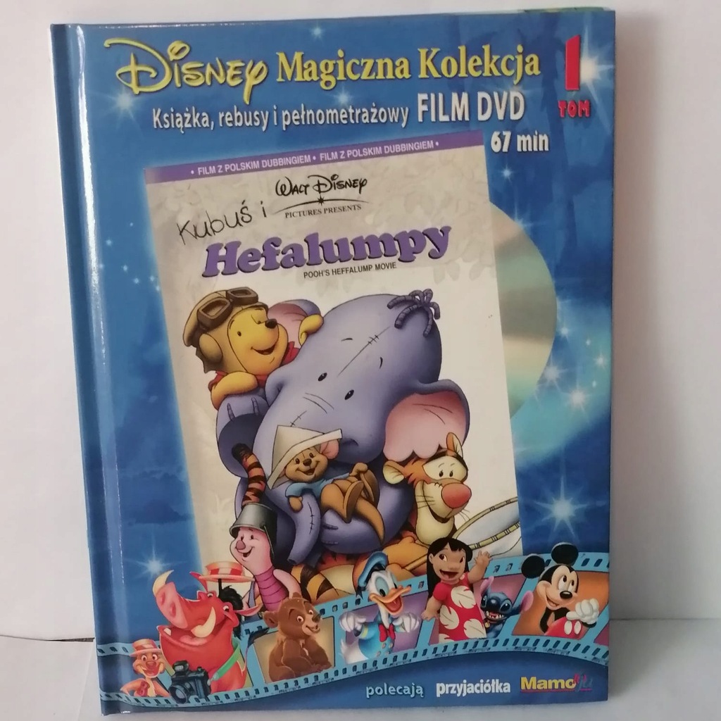 Film KUBUŚ PUCHATEK I HEFALUMPY DVD KSIĄŻKA - 12718527579 - oficjalne ...