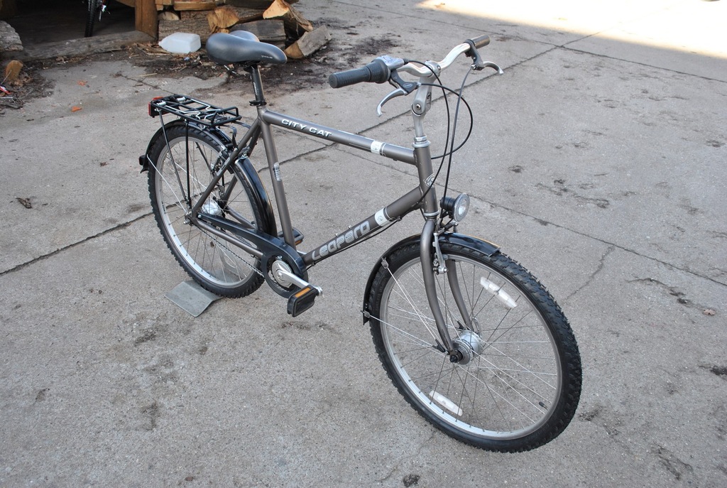 Купить Треккинговый велосипед LEOPARD CITY CAT 26 Shimano NEXUS 7 ...