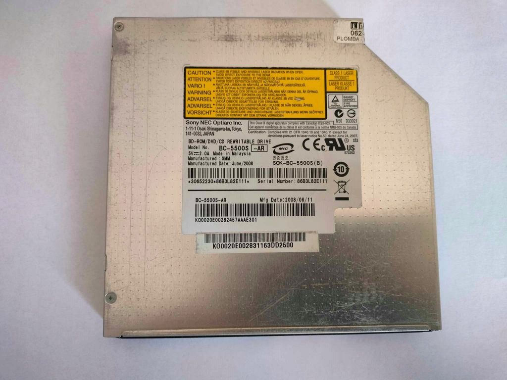 SONY NEC BC-5500S-AR - 14135191449 - oficjalne archiwum Allegro