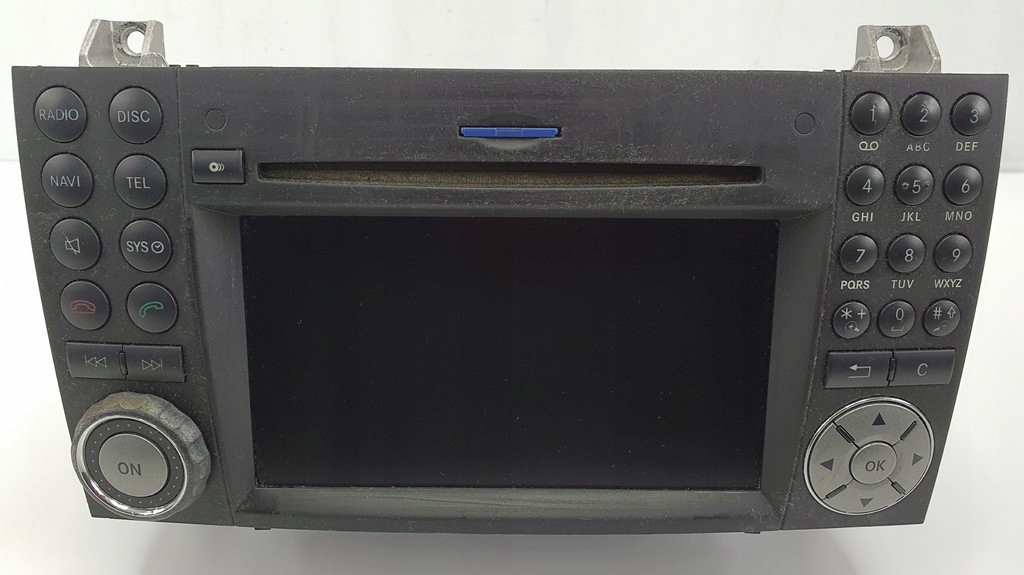 RADIO NAWIGACJA WYŚWIETLACZ MERCEDES SLK R171 LIFT - 11833411837 ...