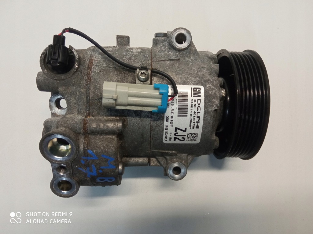 OPEL MERIVA ASTRA KOMPRESOR POMPA KLIMATYZACJI ZJ2 - 11643260138 - oficjalne archiwum Allegro
