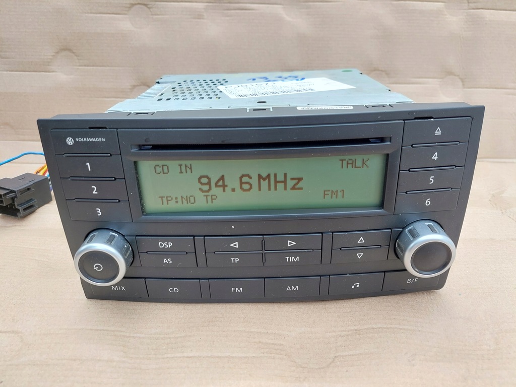 Radio Vw VW Touareg Transporter T5 Multivan kod - 14129601825 - oficjalne archiwum Allegro