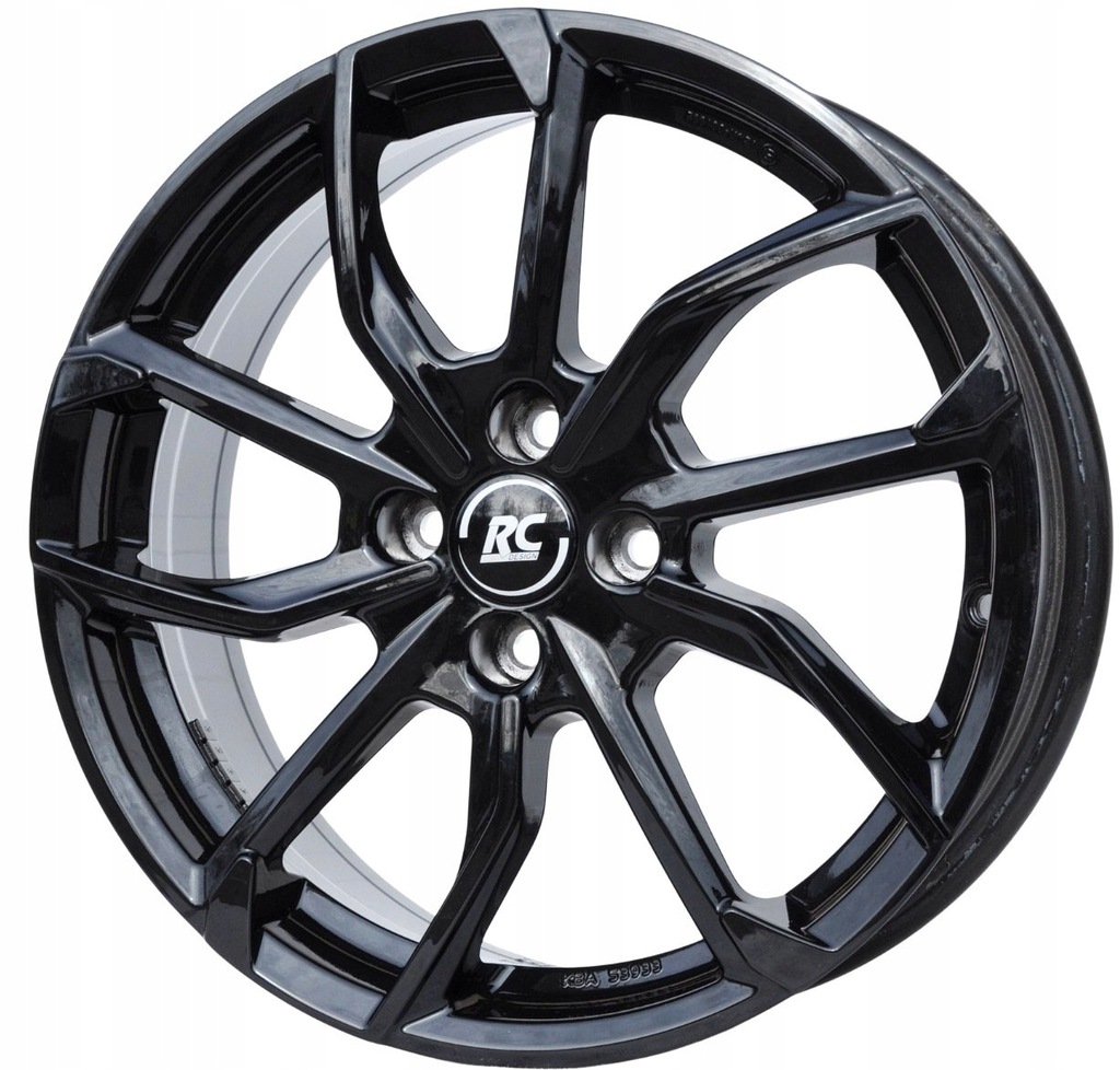 RC34-707-1 NIEMIECKIE FELGI BROCK 17 4x100 KBA53933 RENAULT CLIO ...