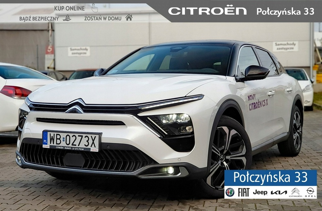 Citroen C5X 1.6 Purtech 180 KM AT8 Shine Pack - 12867356101 - oficjalne archiwum Allegro