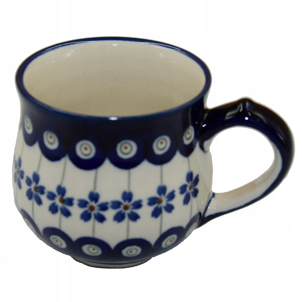 KUBEK 1472 DEK 166A - CERAMIKA BOLESŁAWIEC - 11892573228 - oficjalne archiwum Allegro