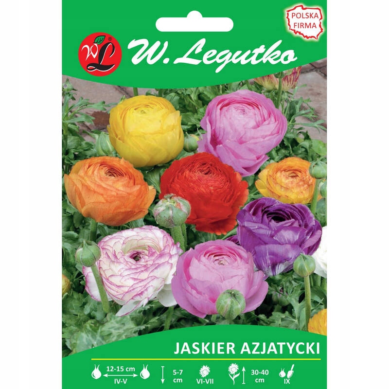 Jaskier azjatycki mieszanka 7 szt. - Bulwy - W.... - 15021011114 ...