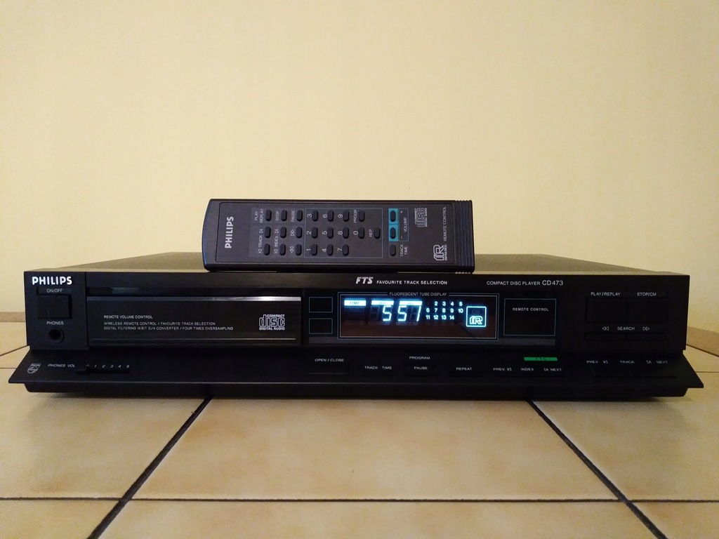Philips CD 473 TDA 1541 A - 13297417549 - oficjalne archiwum Allegro