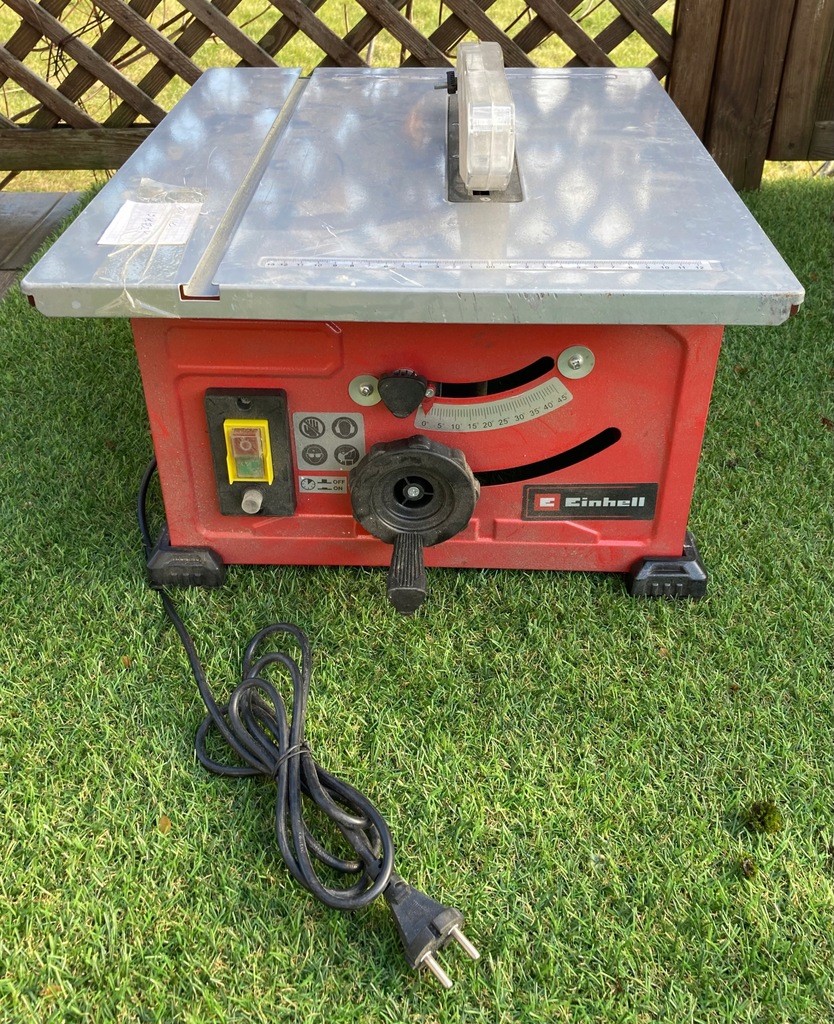 Piłą stołowa EINHELL TC-TS 210 - 11833934518 - oficjalne archiwum Allegro