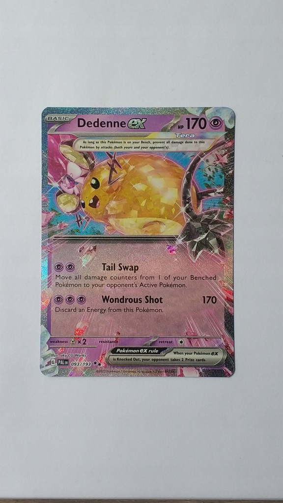 Dedenne ex - 93/193 - DR - Paldea Evolved - 13901368281 - oficjalne ...