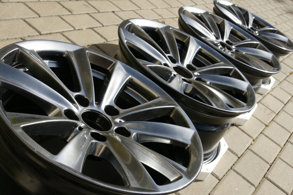 ORYGINALNE FELGI BMW 17 5x120 KOLOR CHROM SHADOW - 9718372031 ...