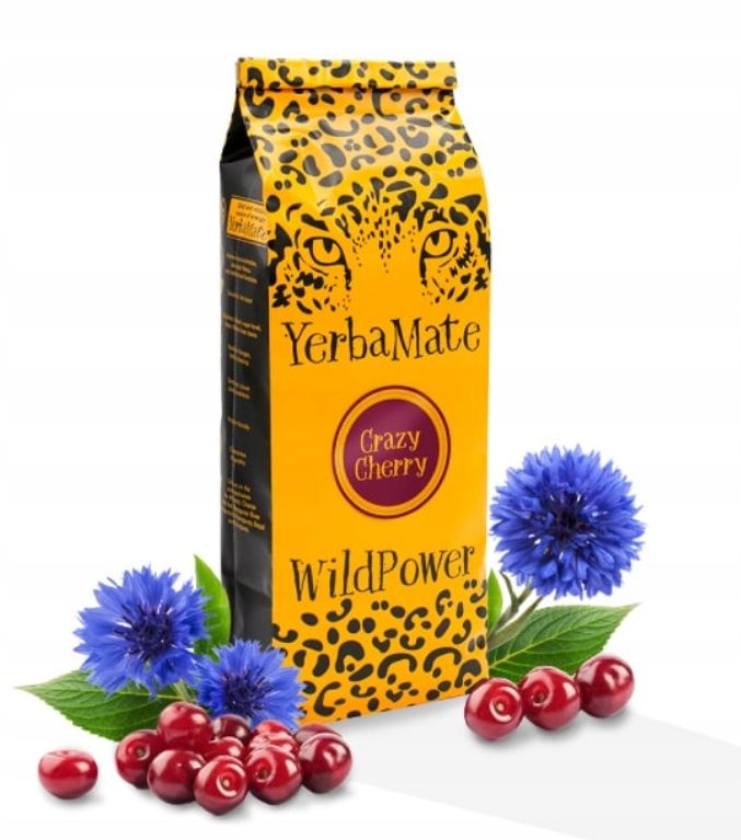 Wild Power Crazy Cherry Yerba Mate 200g z wiśnią - 12567959484 ...