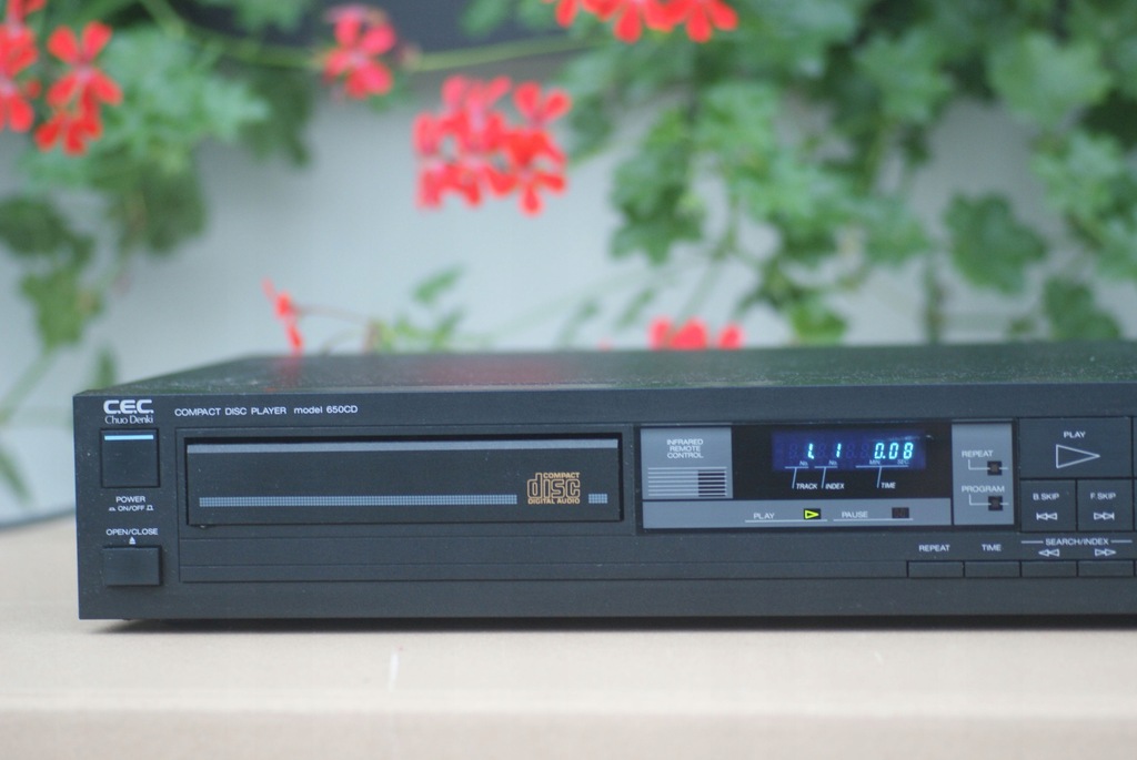 Japoński odtwarzacz CD / C.E.C 650CD / CEC 650CD Chuo Denki - 14385478130 - oficjalne archiwum ...