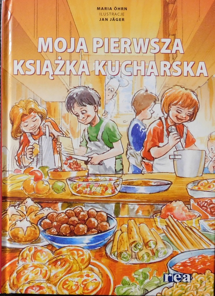 OHRN JAGER MOJA PIERWSZA KSIĄŻKA KUCHARSKA - 12630186331 - oficjalne archiwum Allegro