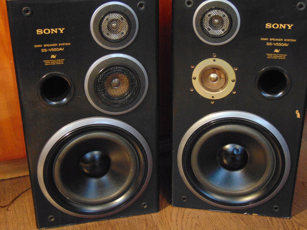 KOLUMNY SONY SS-V550AV - MADE IN JAPAN - OKAZJA!!! - 14551773577 ...