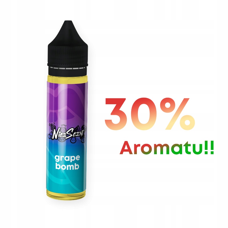 Aromat do tytoniu Nice Scent Grape Bomb 40ml - 12249347230 - oficjalne ...
