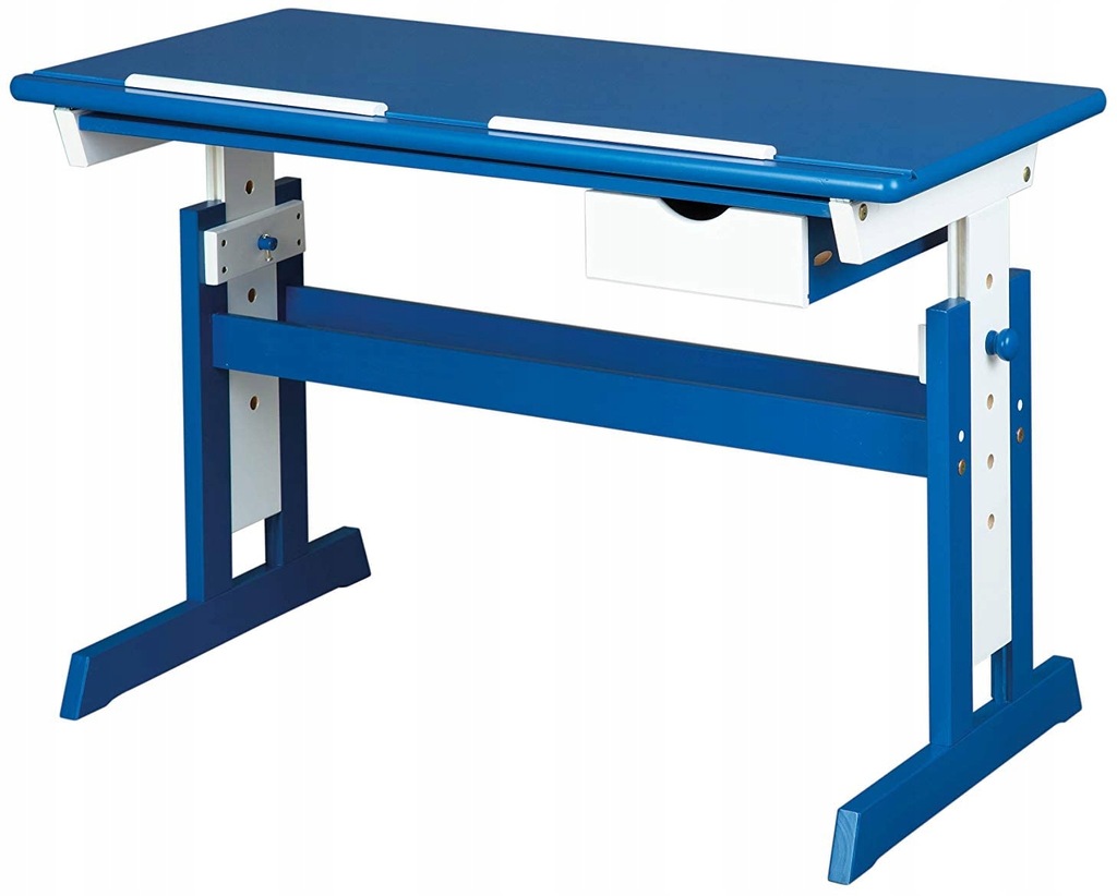 biurko stół roboczy z litego drewna MDF Inter Link - 11972846570 - oficjalne archiwum Allegro