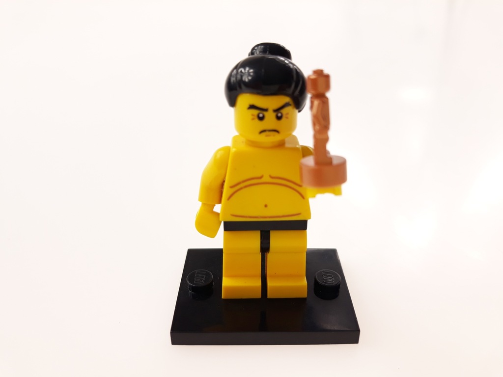LEGO figurka Minifigures S3 Sumo Wrestler col043 U - 11959336459 ...