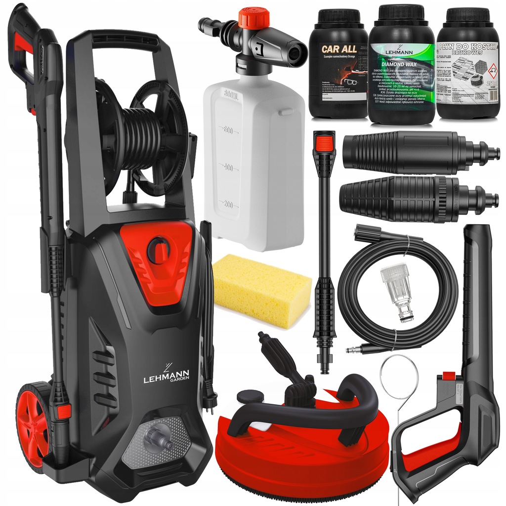 SAMOZASYSAJĄCA MYJKA CIŚNIENIOWA 240 BAR PATIO XXL - 12331592349 - oficjalne archiwum Allegro