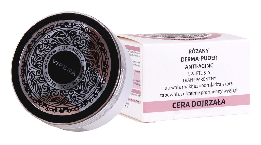 Cos-Medica Derma Powder Anti-Aging Transparentny różany puder sypki do ...