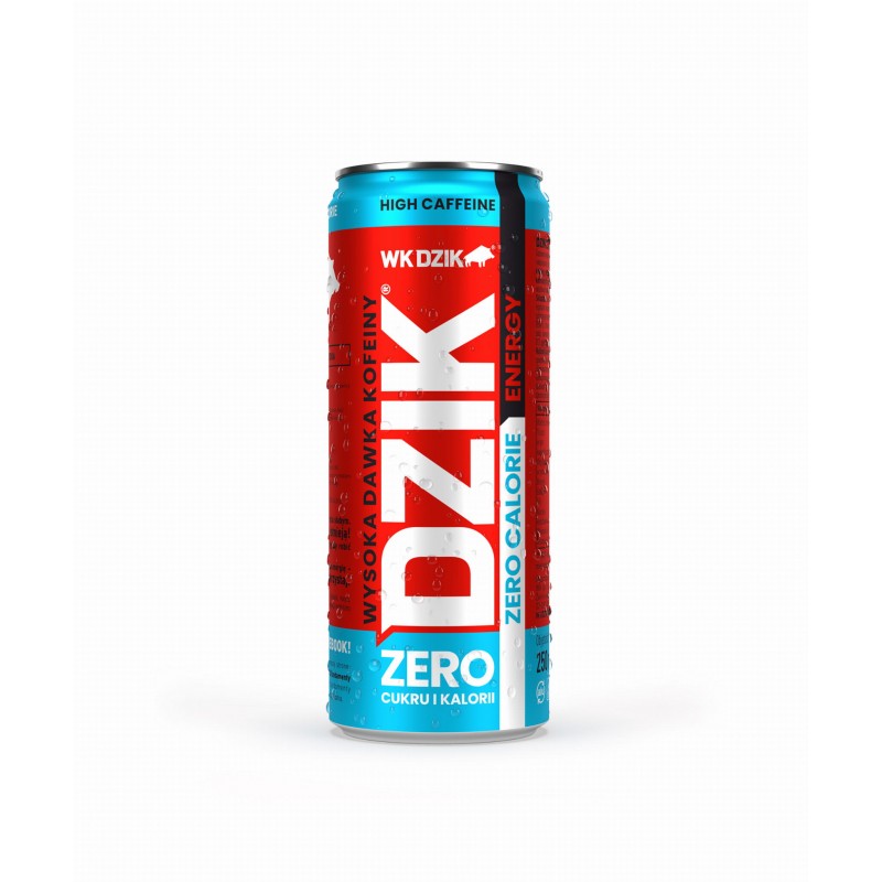 WK DZIK ENERGY CLASSIC ENERGETYK 0KCAL 250ML - 13175278696 - oficjalne ...