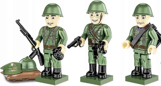 COBI 2052 Figurki Polish Infantry 1939 Wojsko Pols - 12250024372 ...