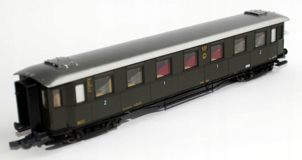 DRG Württembergische Schnellzugwagen 1/2 klasa Roco 44530 skala H0 AW ...