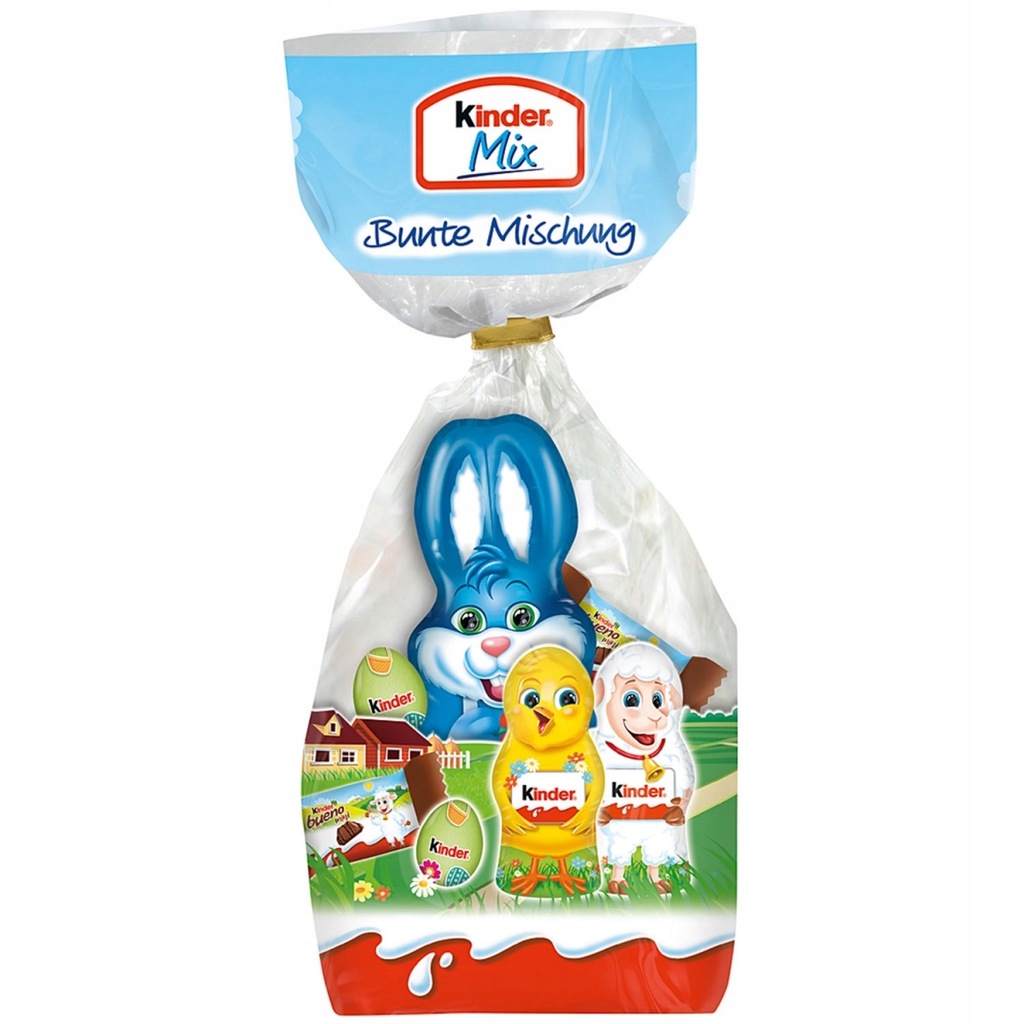 Kinder Mix Zestaw Słodkości Na Wielkanoc 132g De - 13483284405 ...