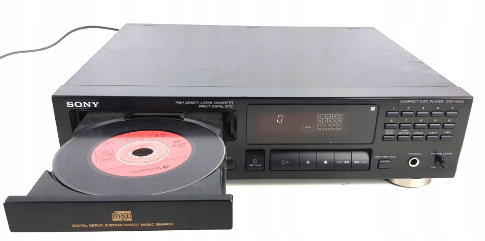 Sony CDP M301 cd player odtwarzacz - 11906186529 - oficjalne archiwum ...