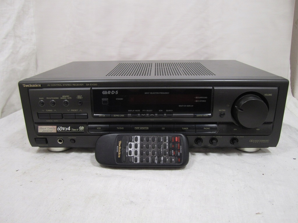 Amplituner Technics SA-EX320 Moc 60W/ kanał +Pilot - 11331695561 - oficjalne archiwum Allegro