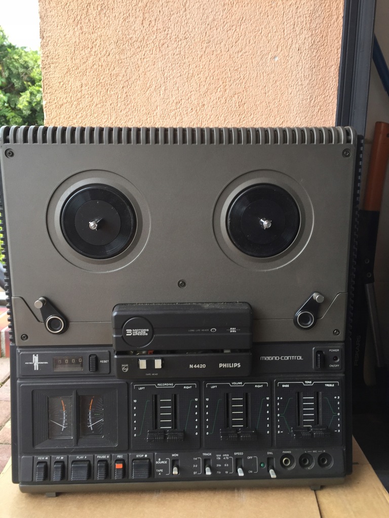 Magnetofon szpulowy Philips N4420 czarny - 14120208381 - oficjalne ...