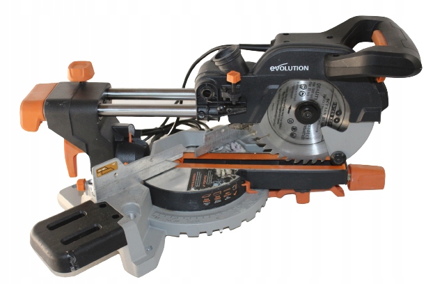 Piła ukośnica Evolution R185SMS 185mm USZKODZONA - 12255168599 ...