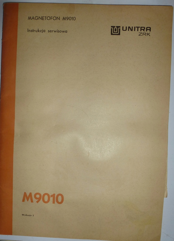 Instrukcja serwisowa Magnetofon M9010 Unitra - 14157972104 - oficjalne ...