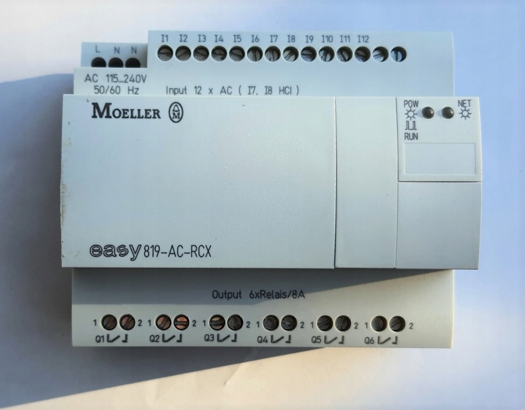 Sterownik Moeller EASY 819 AC-RCX 230 VAC - 12604684262 - oficjalne archiwum Allegro