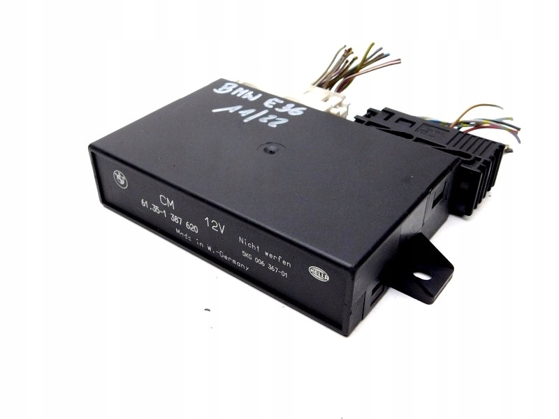 11/22 BMW E36 3 MODUŁ STEROWNIK CHECK CONTROL OBC - 13703195287 ...