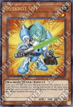 Yu-Gi-Oh! TCG: Deskbot 001 (GFP2) - 12131684789 - oficjalne archiwum ...