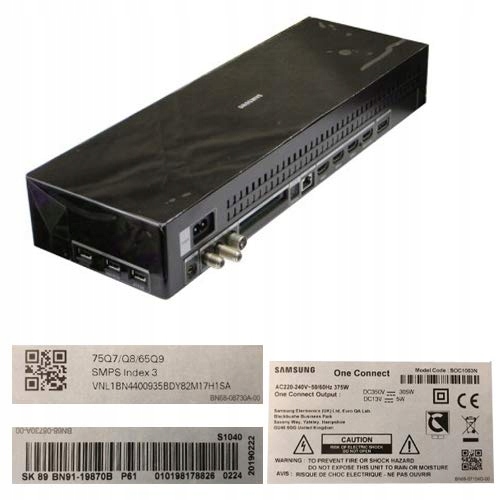 MODUŁ SAMSUNG BOX MAIN ONE CONNECT BN68-07104D-00 - 12736957032 ...